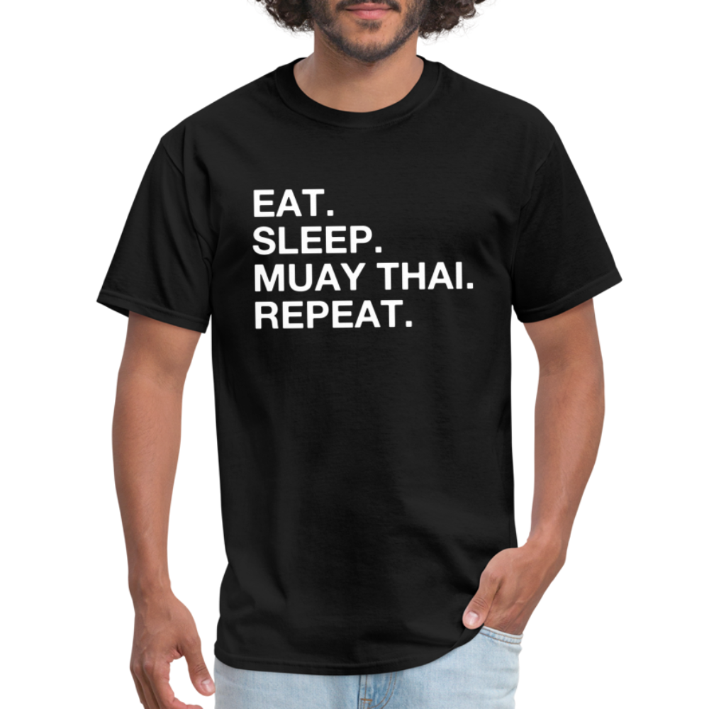 eat sleep muay thai Classic T-Shirt – Muay Thai Meme